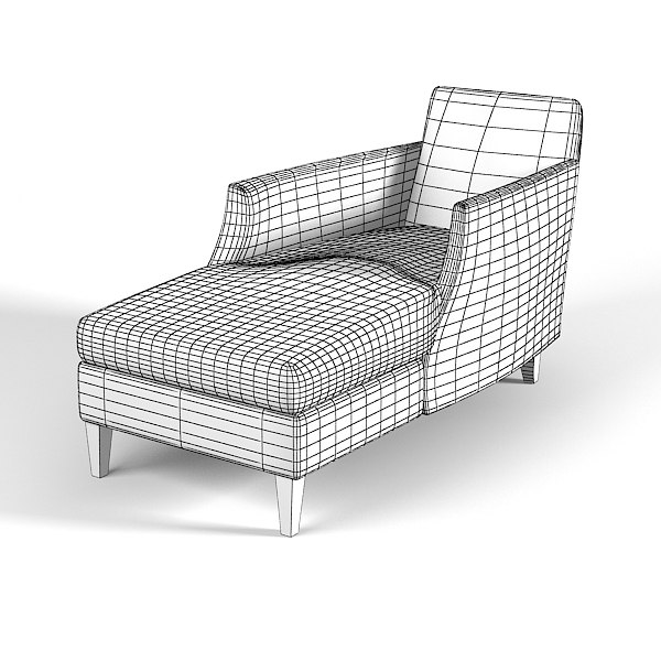 flexform mood relax 3d 3ds