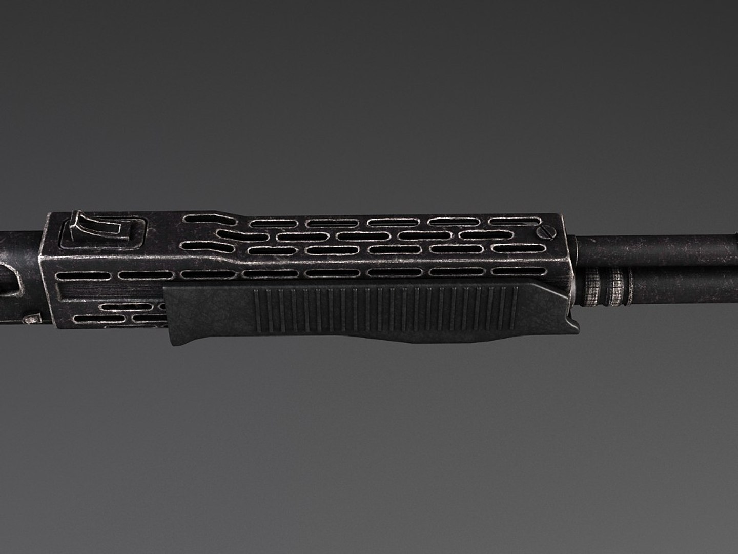 12 gun spas-12 3d model