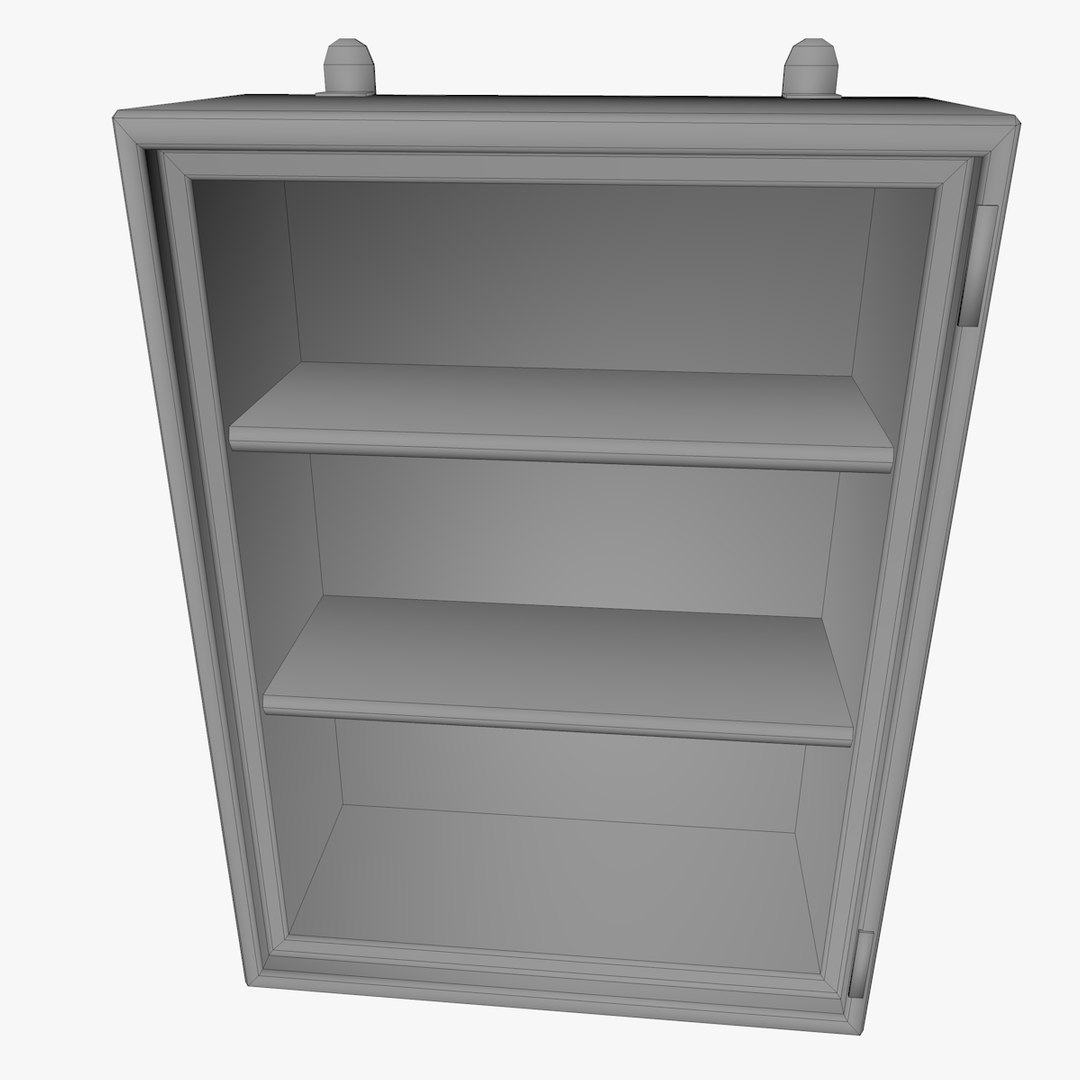 3D Cabinet Locker Old Rusty Model - TurboSquid 1359511