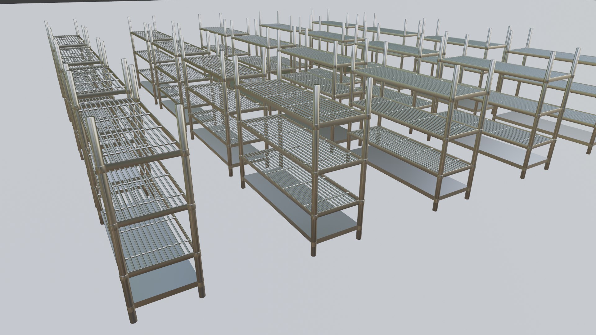 3D Storage Rack - TurboSquid 1769078