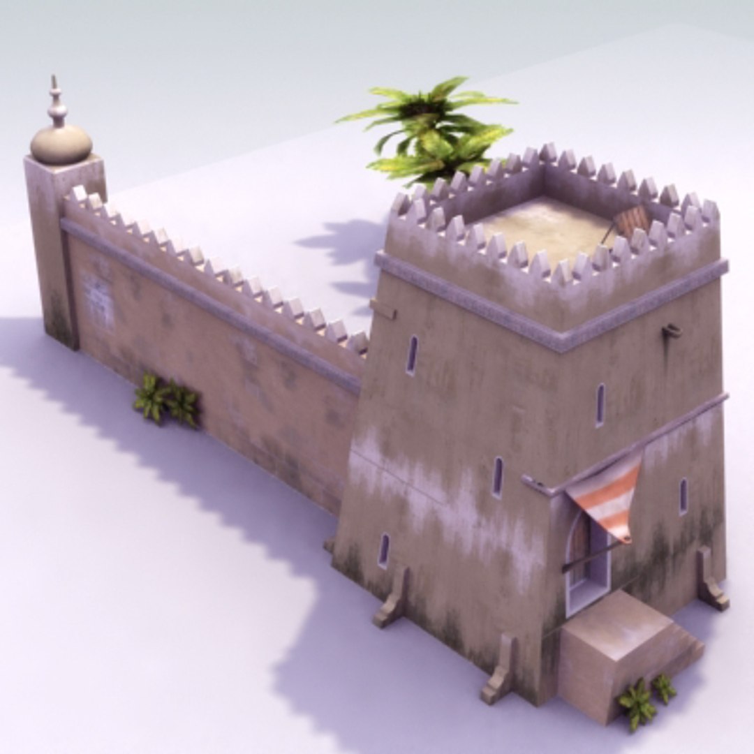 Islamic Tower 3d Max