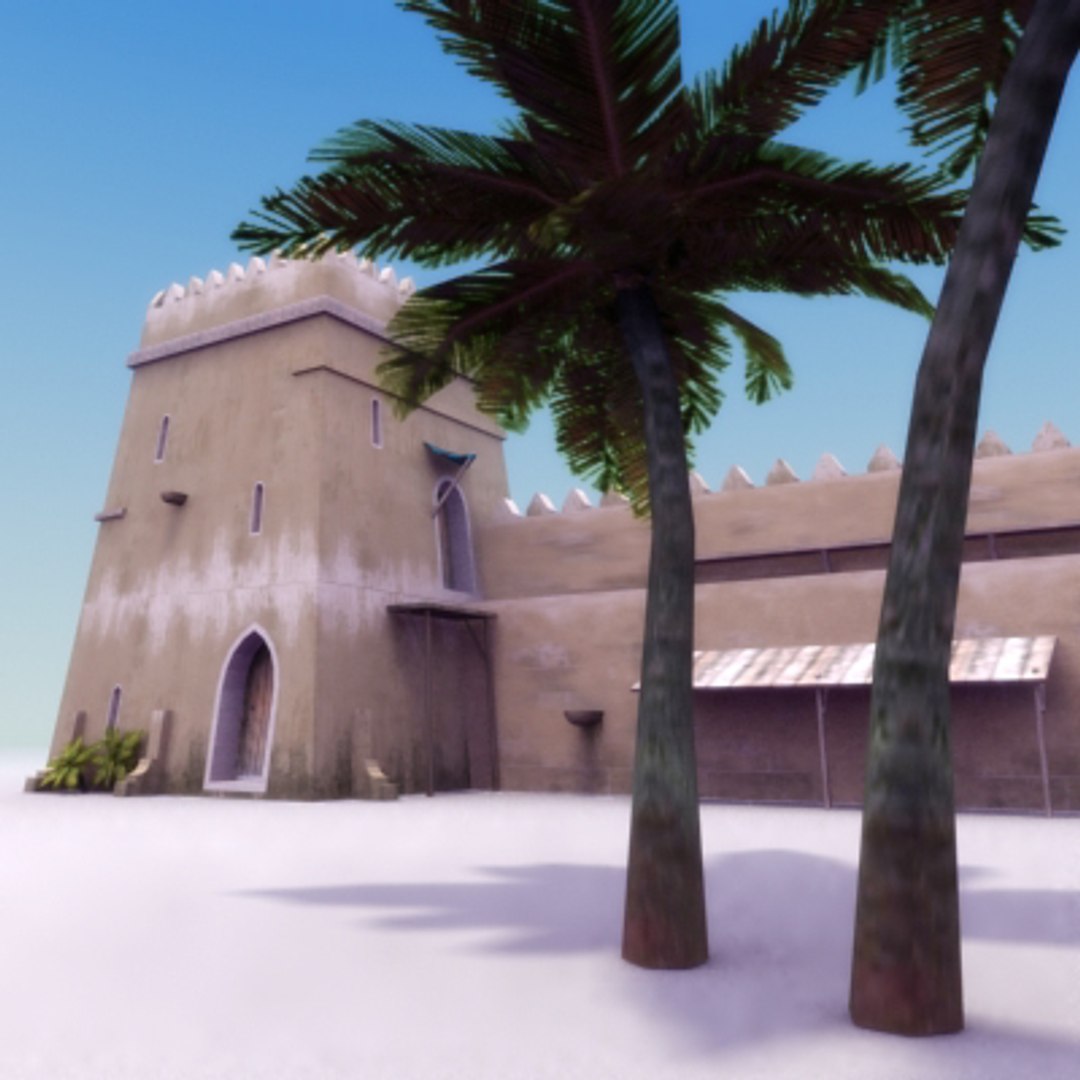 Islamic Tower 3d Max