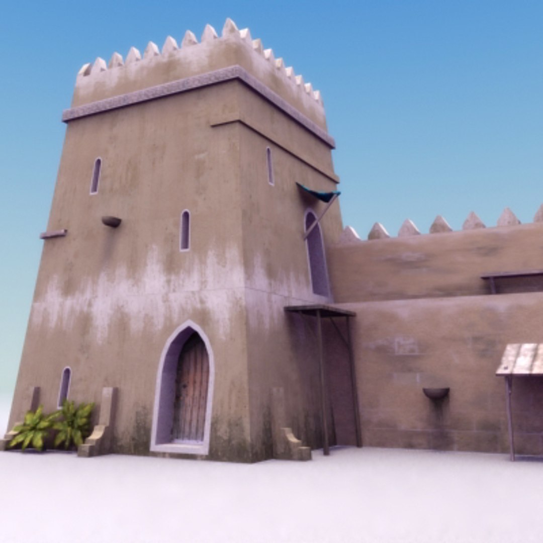 Islamic Tower 3d Max