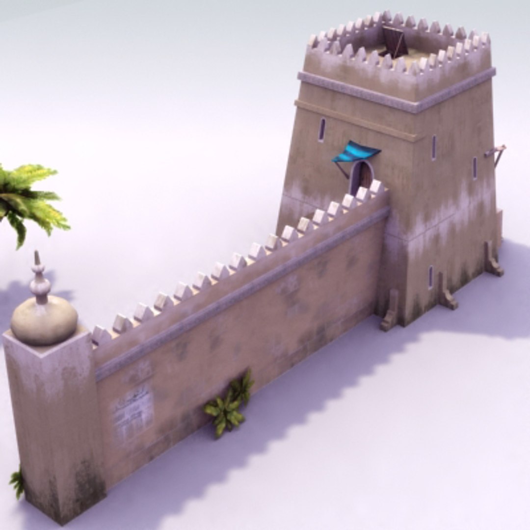 Islamic Tower 3d Max