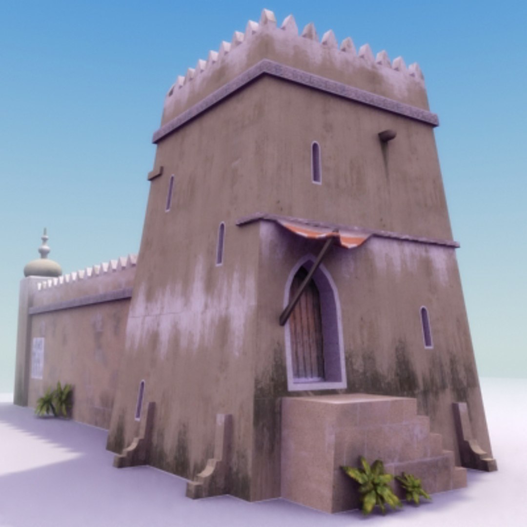Islamic Tower 3d Max