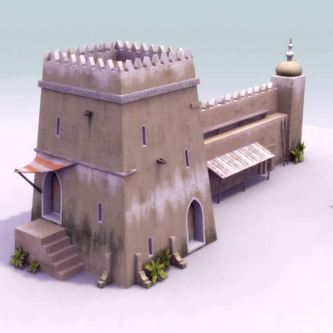 Islamic Tower 3d Max