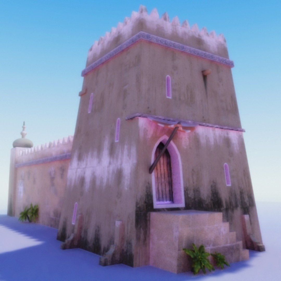 Islamic Tower 3d Max