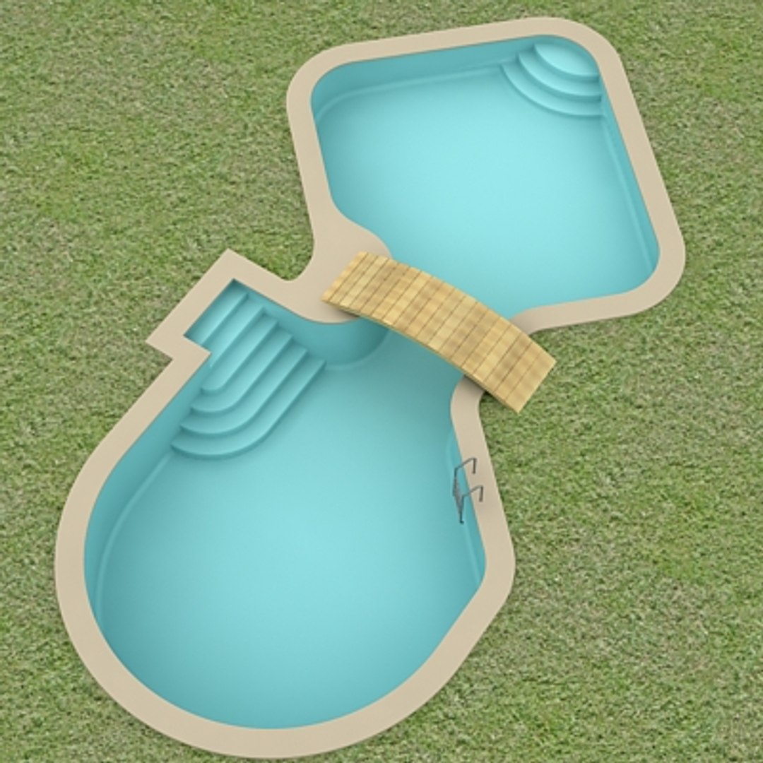 10 Swimmingpools 3d Max
