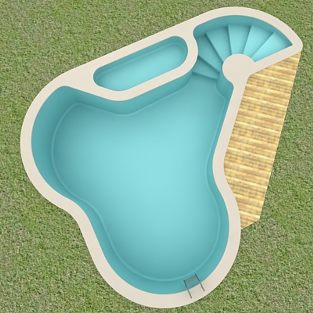10 Swimmingpools 3d Max