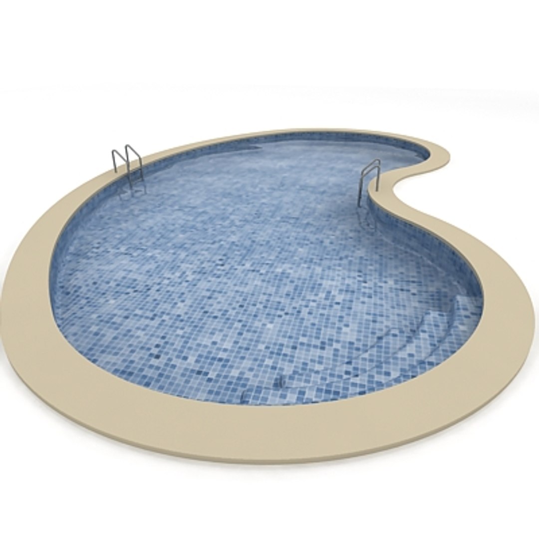 10 Swimmingpools 3d Max