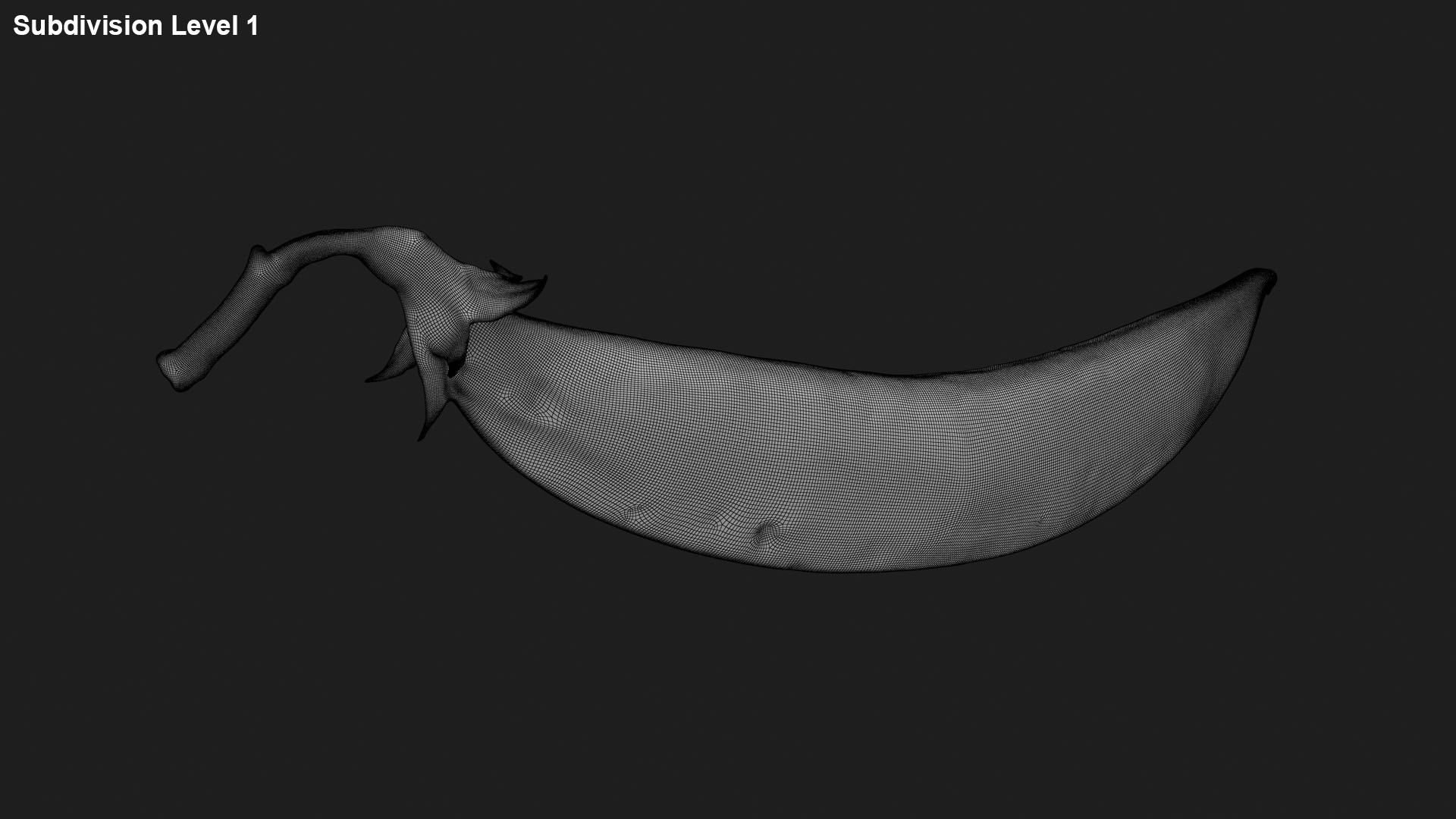 Snap Pea 02 3D Model - TurboSquid 2250015