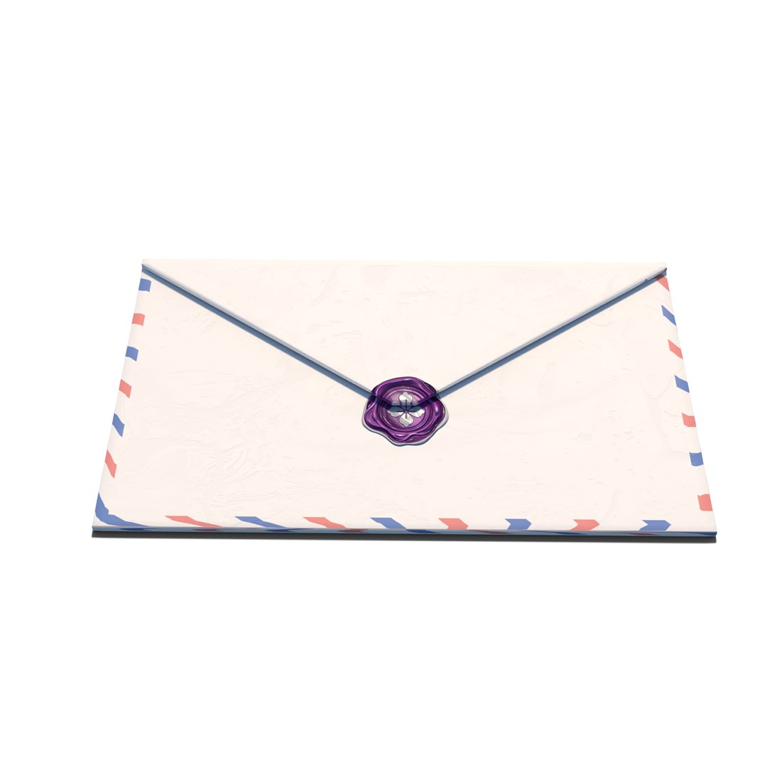 Envelope Letter 3D Model - TurboSquid 2089348