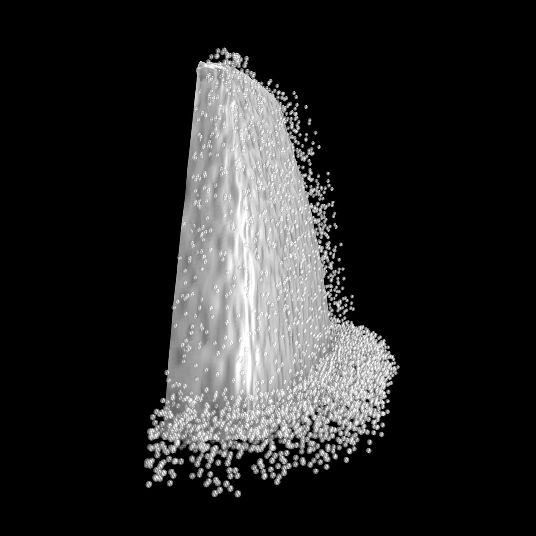 Medium Type 5 Waterfall 3D Model - TurboSquid 1389231