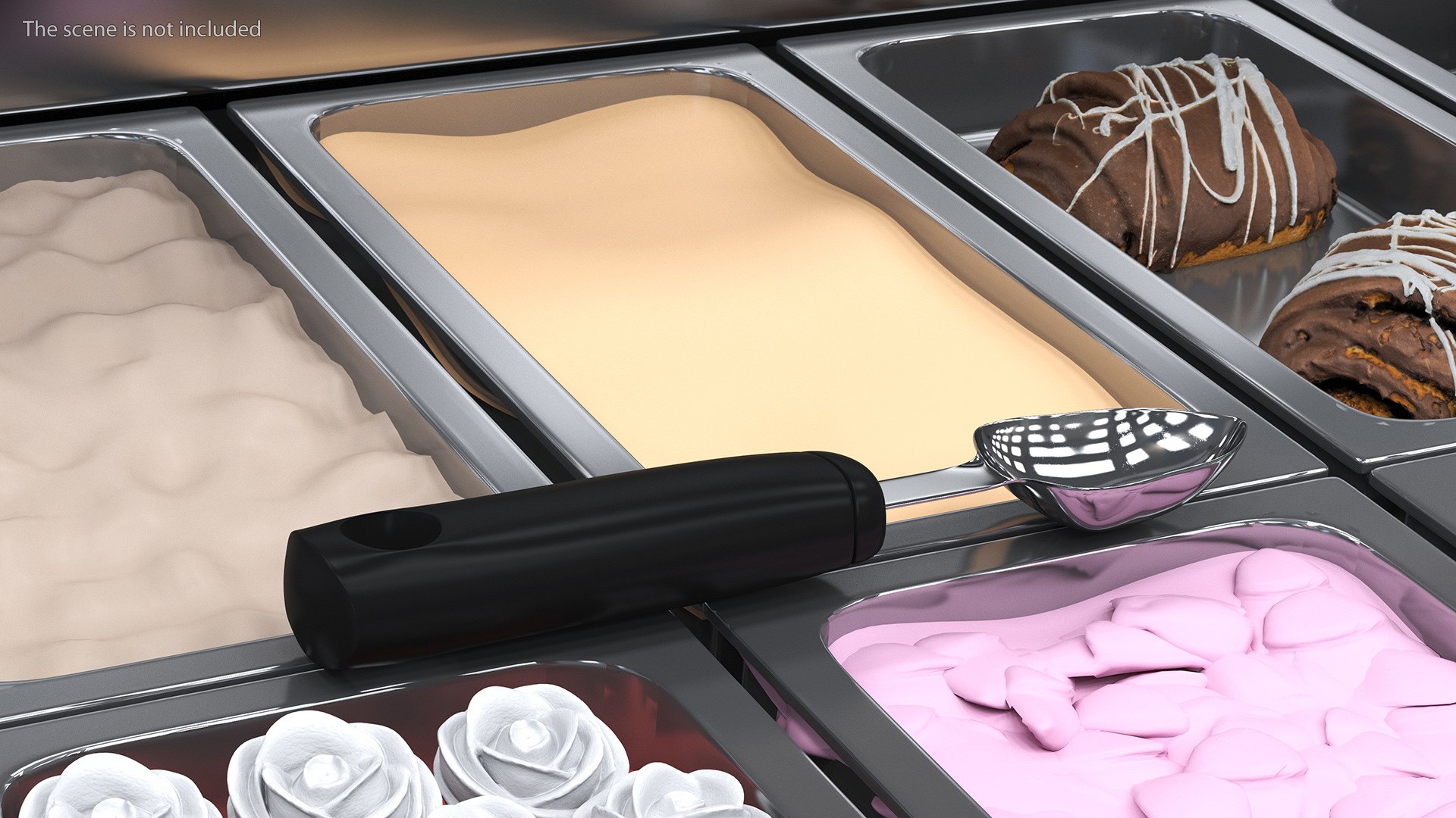 3D Professional Ice Cream Scoop - TurboSquid 2144511