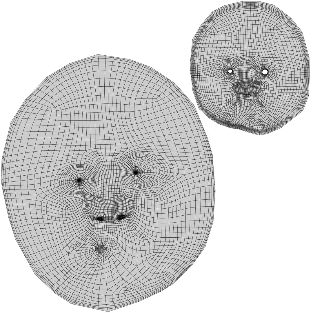 Hyottoko Mask 3D - TurboSquid 2105433