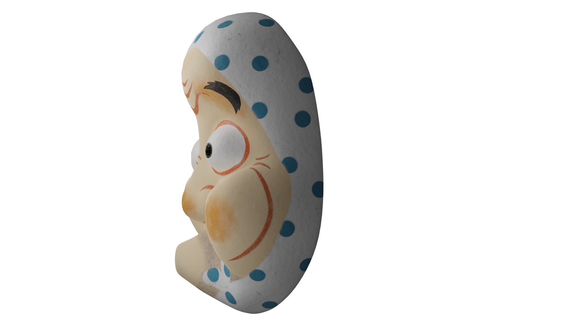 Hyottoko Mask 3D - TurboSquid 2105433