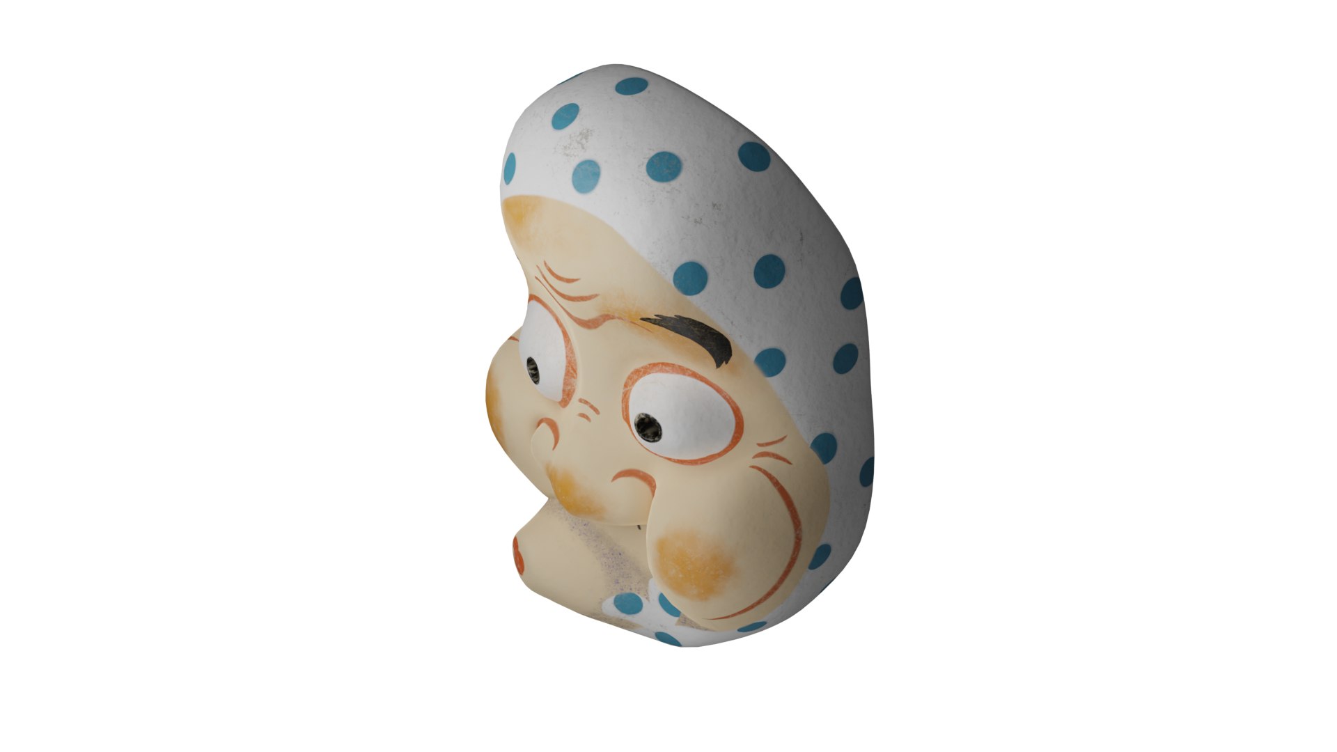 Hyottoko Mask 3D - TurboSquid 2105433