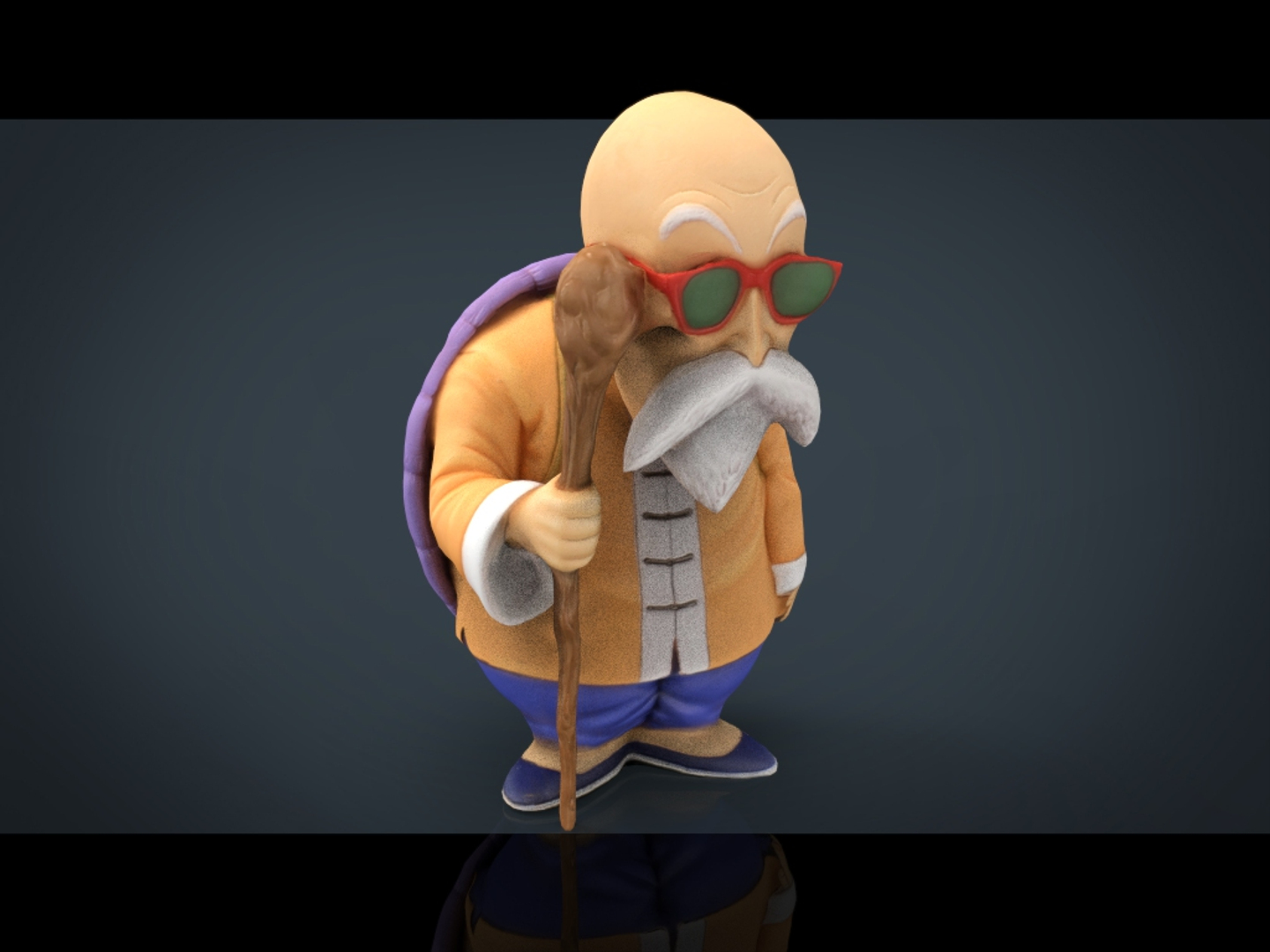 3D Muten Roshi Model - TurboSquid 1254132