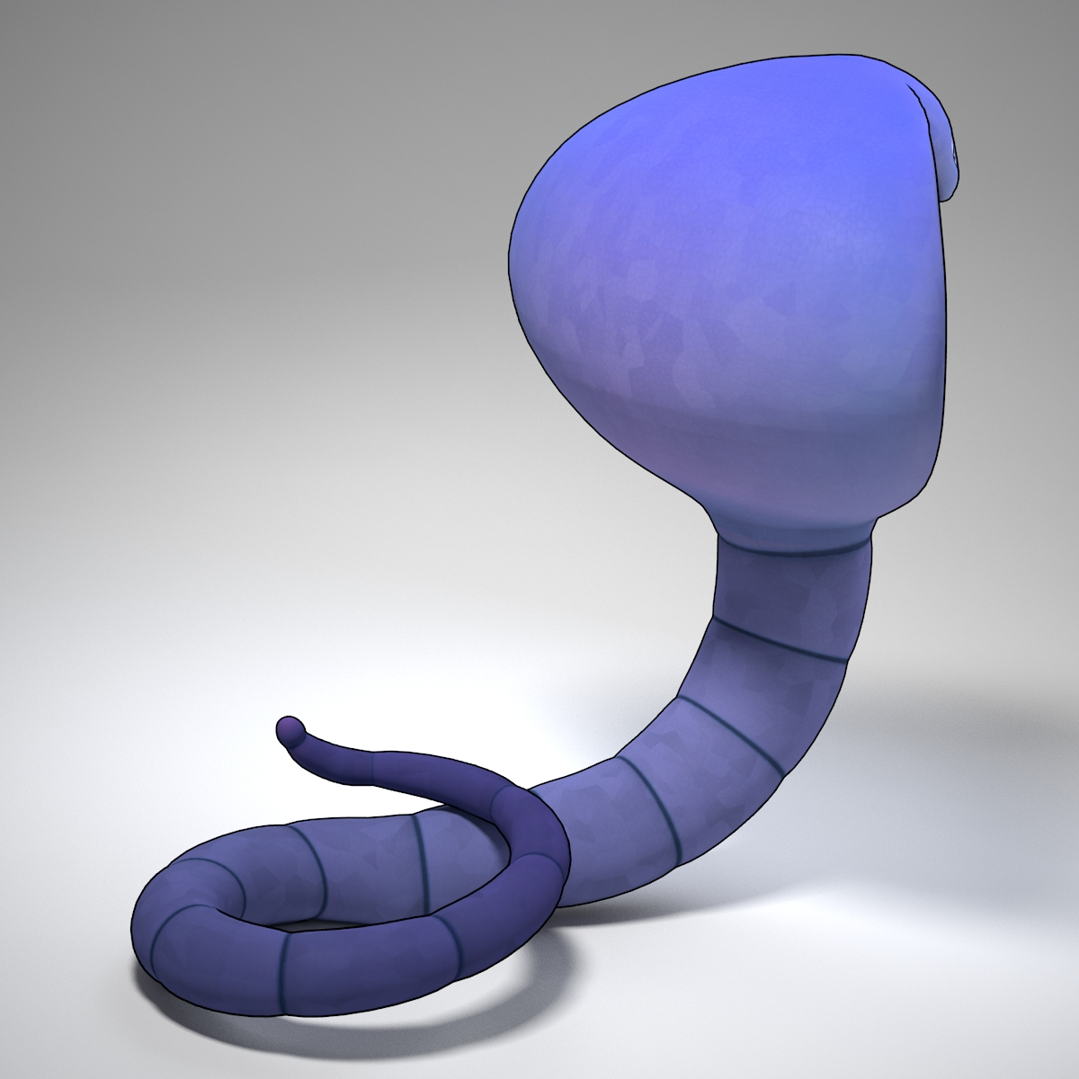 3d model arbok pokemon