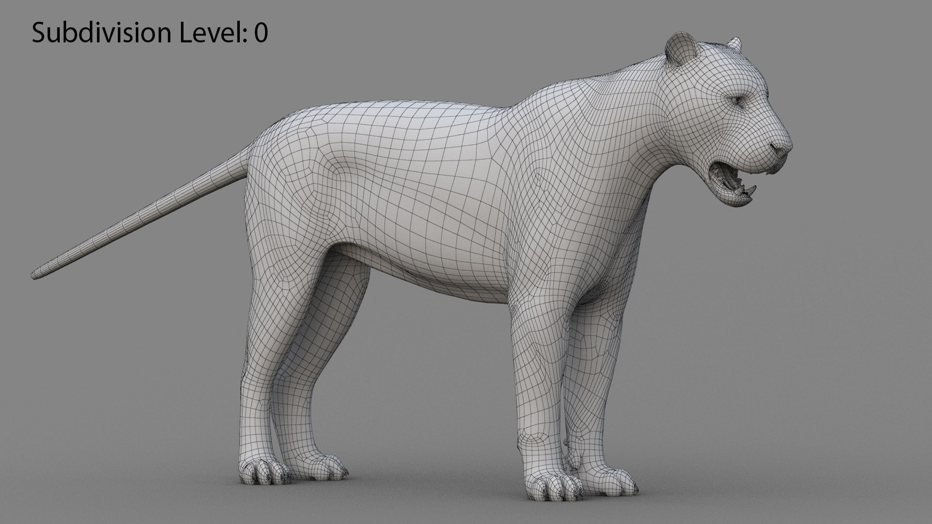 Realistic rigged tiger fur 3D model - TurboSquid 1435994