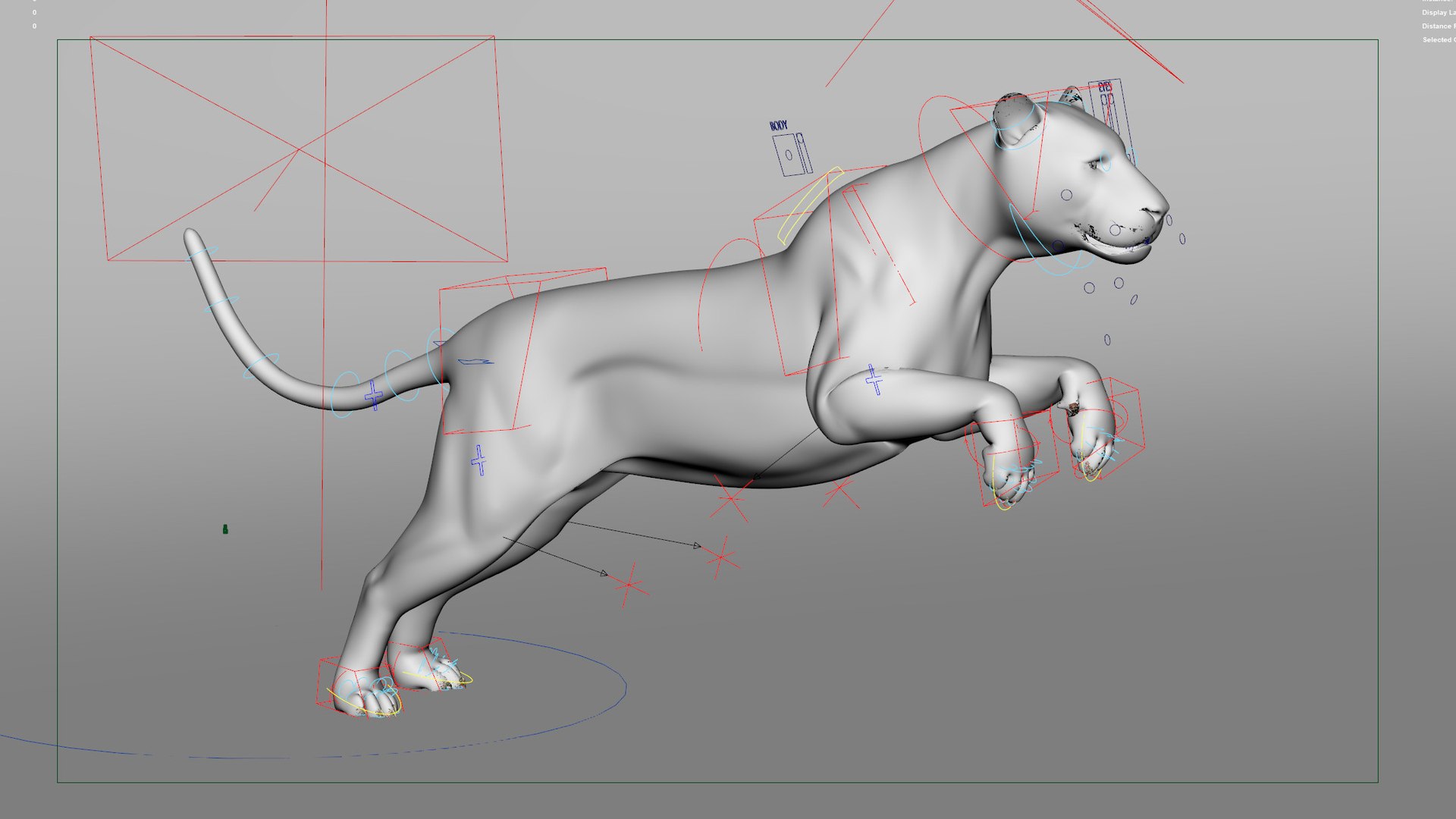 Realistic rigged tiger fur 3D model - TurboSquid 1435994