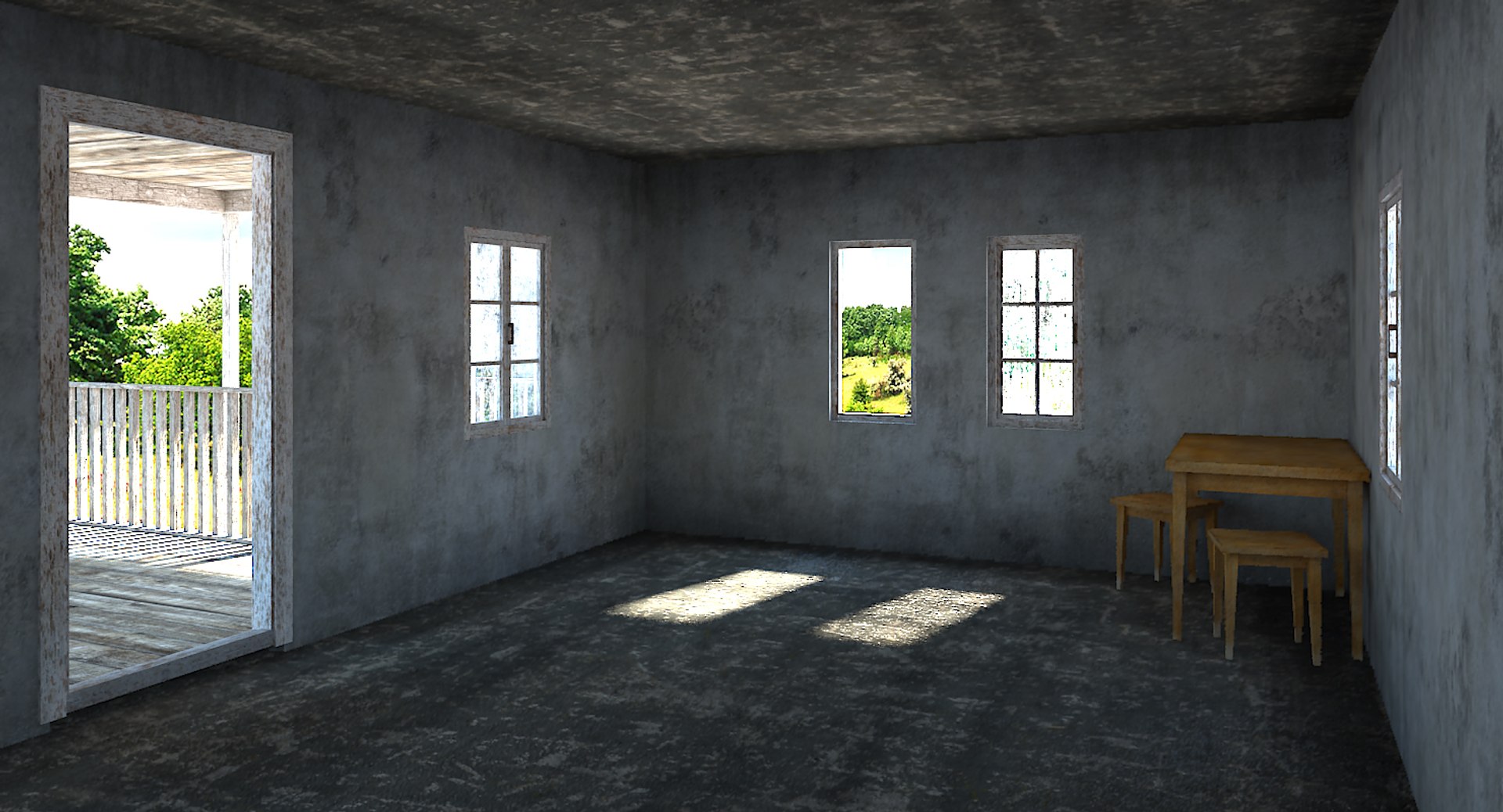 House Old 3D Model - TurboSquid 1372796