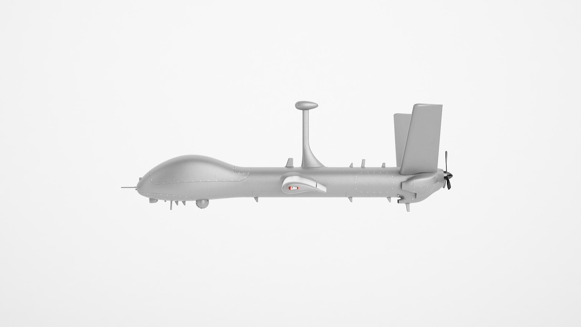 UAV Hermes 900 02 model - TurboSquid 2065541