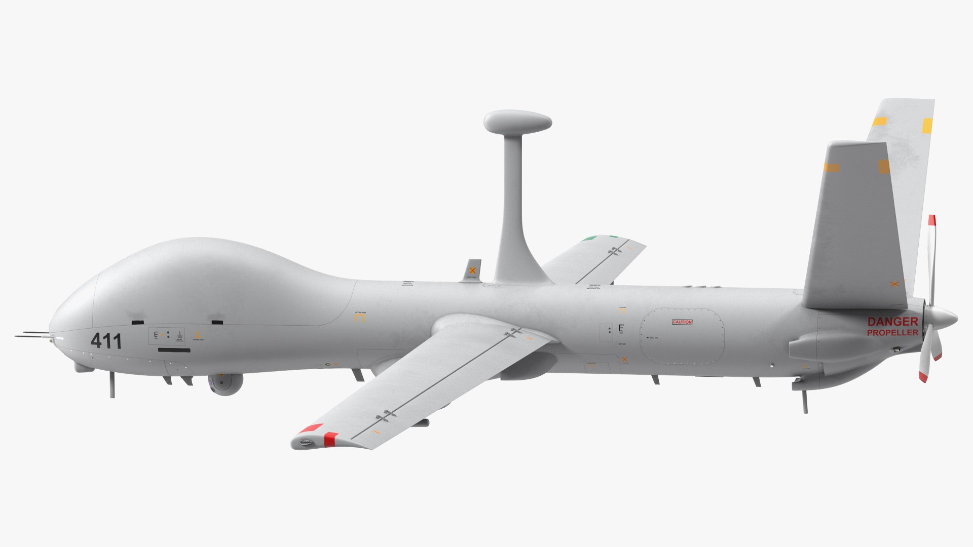 3D Elbit Hermes 900 UAV Flight - TurboSquid 1882163