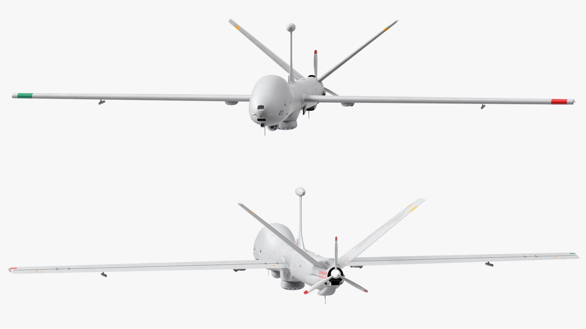 3D Elbit Hermes 900 UAV Flight - TurboSquid 1882163