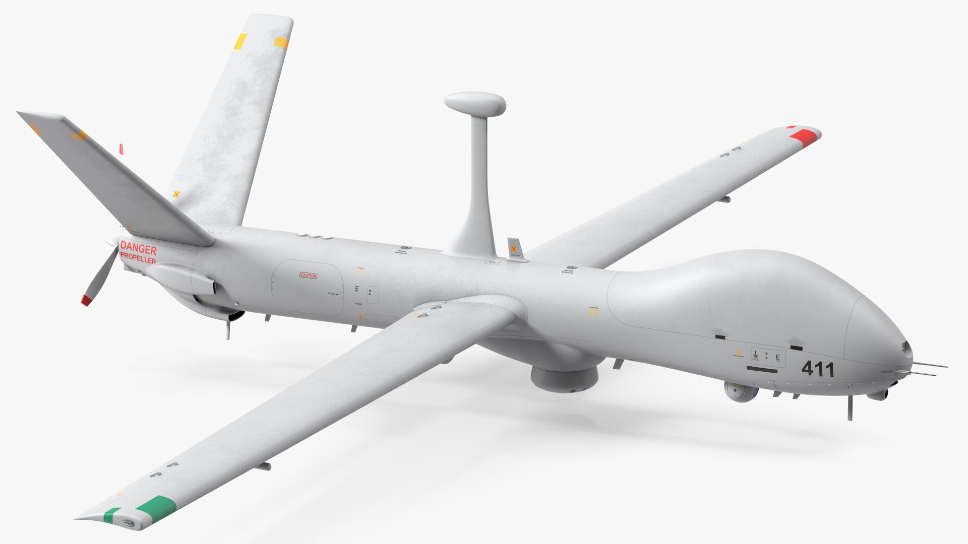 3D Elbit Hermes 900 UAV Flight - TurboSquid 1882163