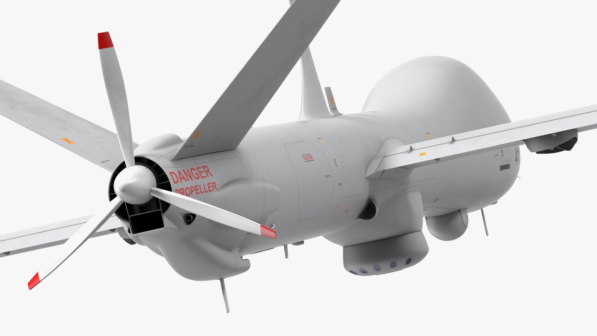 3D Elbit Hermes 900 UAV Flight - TurboSquid 1882163