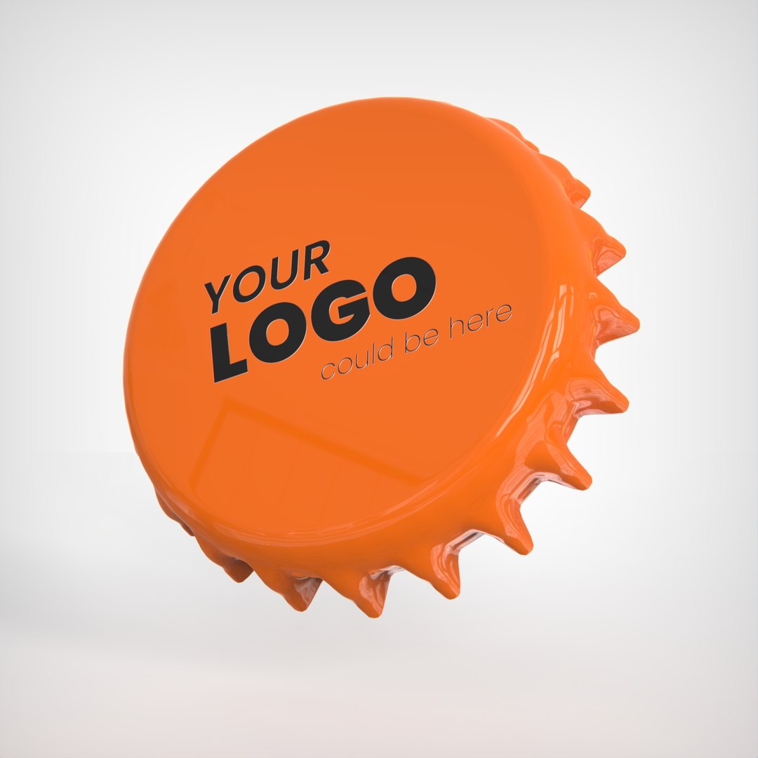 Metal Beer Bottle 500ml Cap 3D Model 3D - TurboSquid 2150891