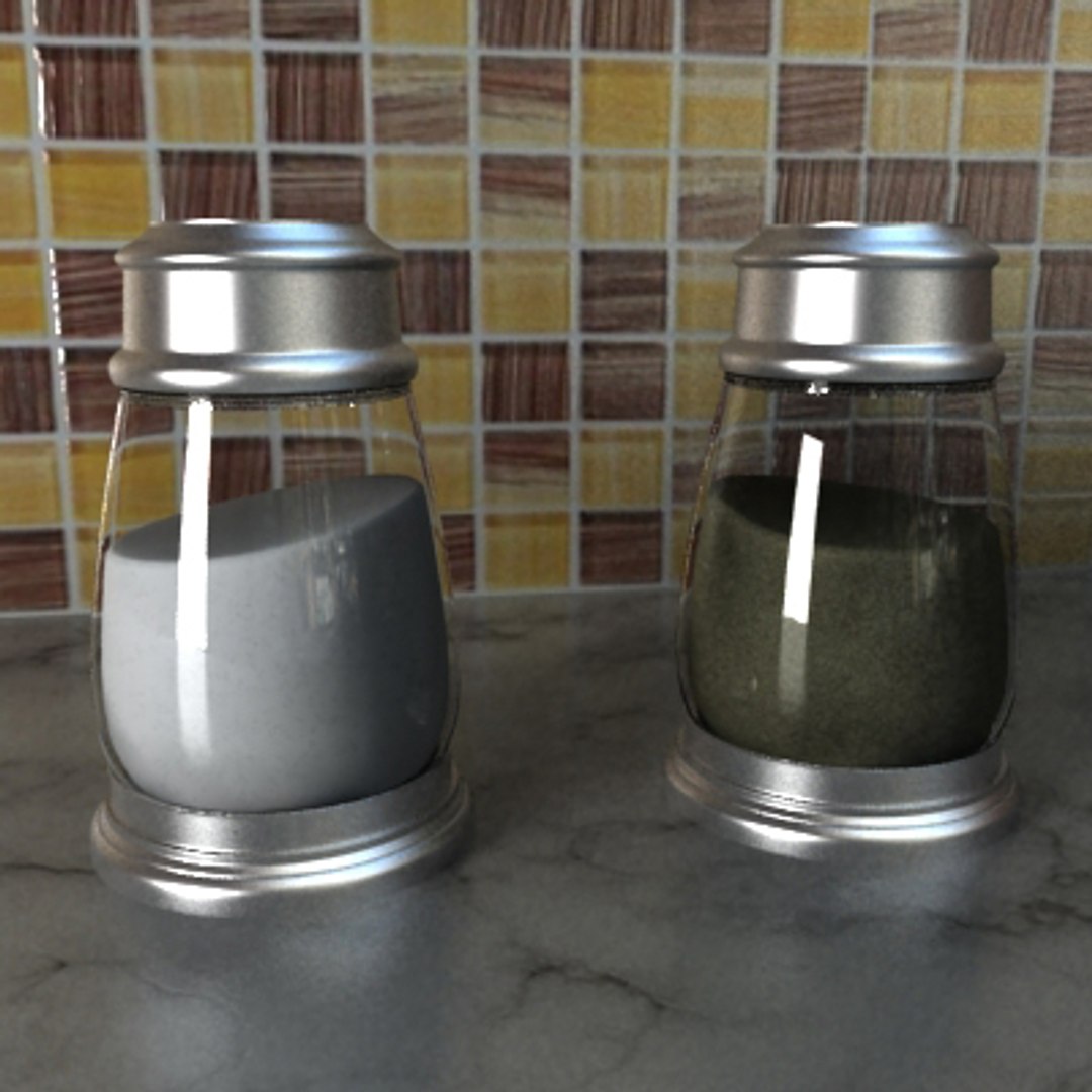 Maya Salt Pepper Shaker Set
