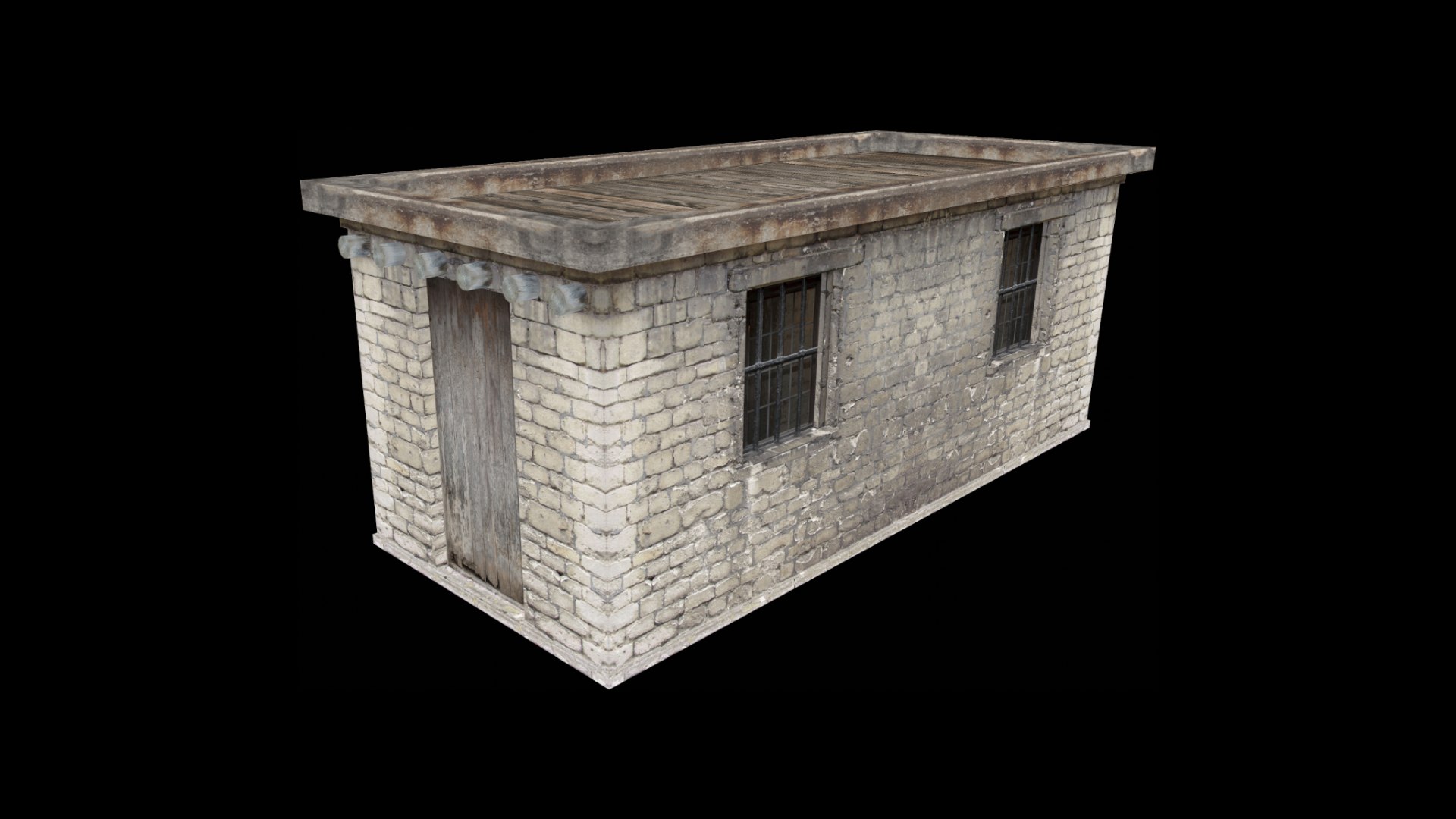 3D Western Small Jail - TurboSquid 1767527
