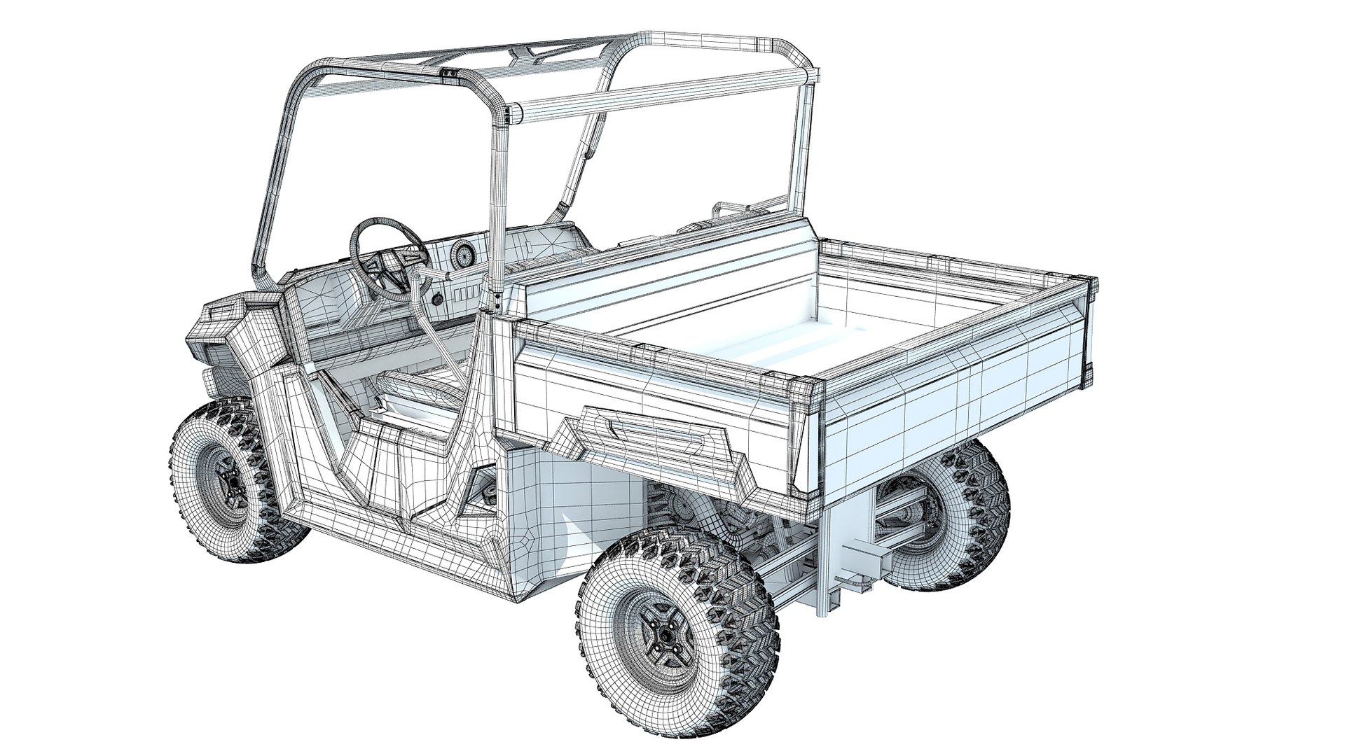 Utility Vehicle 3D Model - TurboSquid 1556704