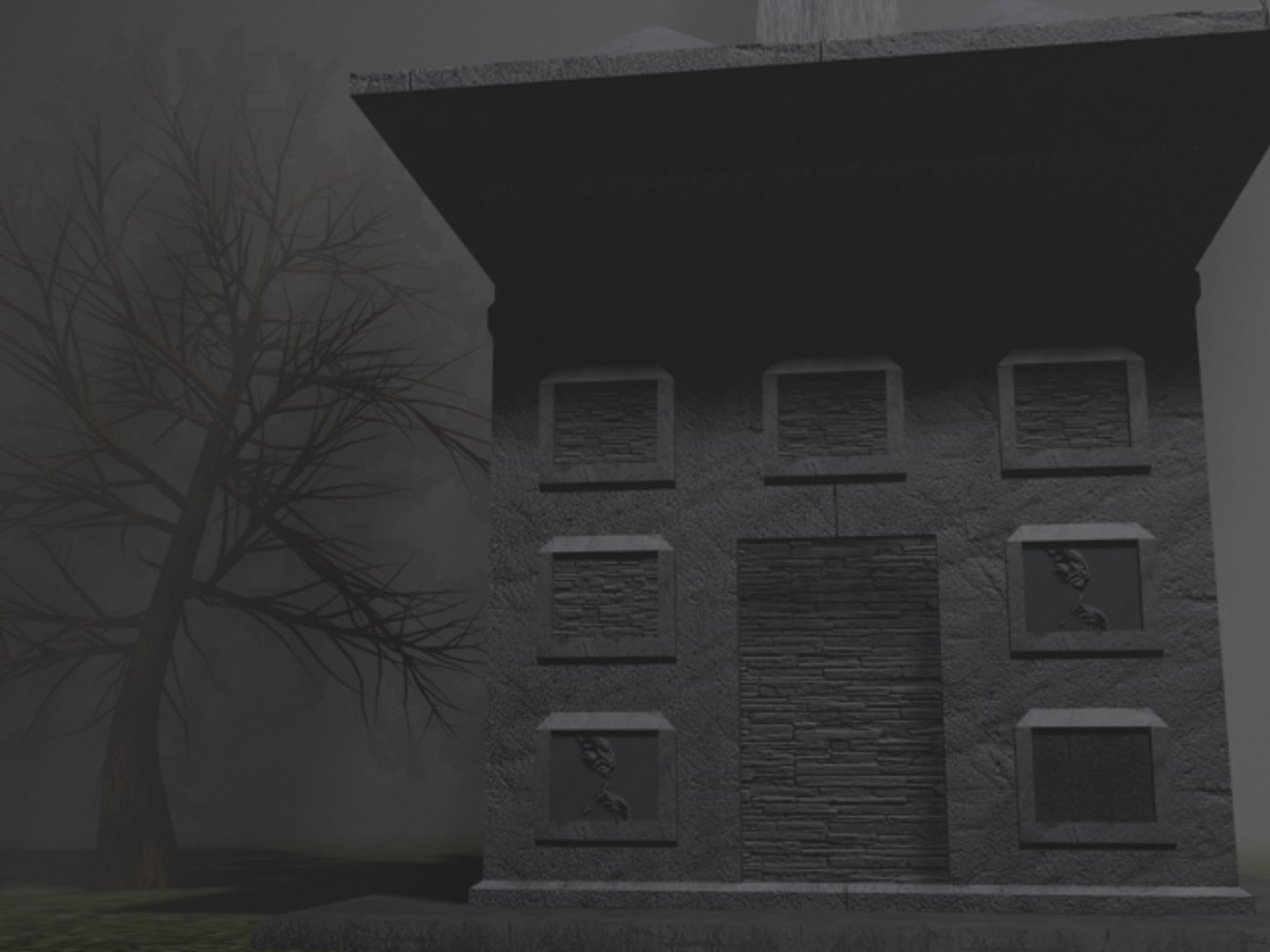 Burial Tomb 3d Model