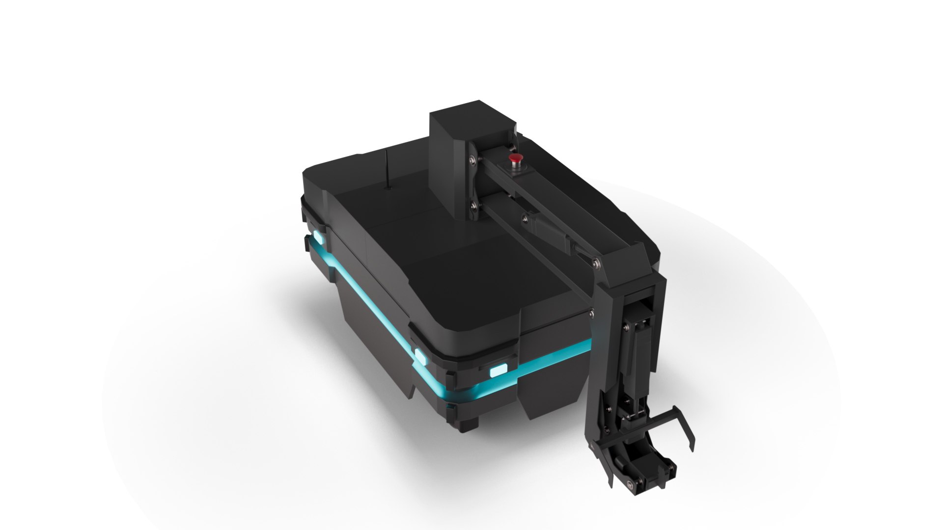 AMR AGV Cobot Small Arm Hook Cart 3D Model - TurboSquid 2325767