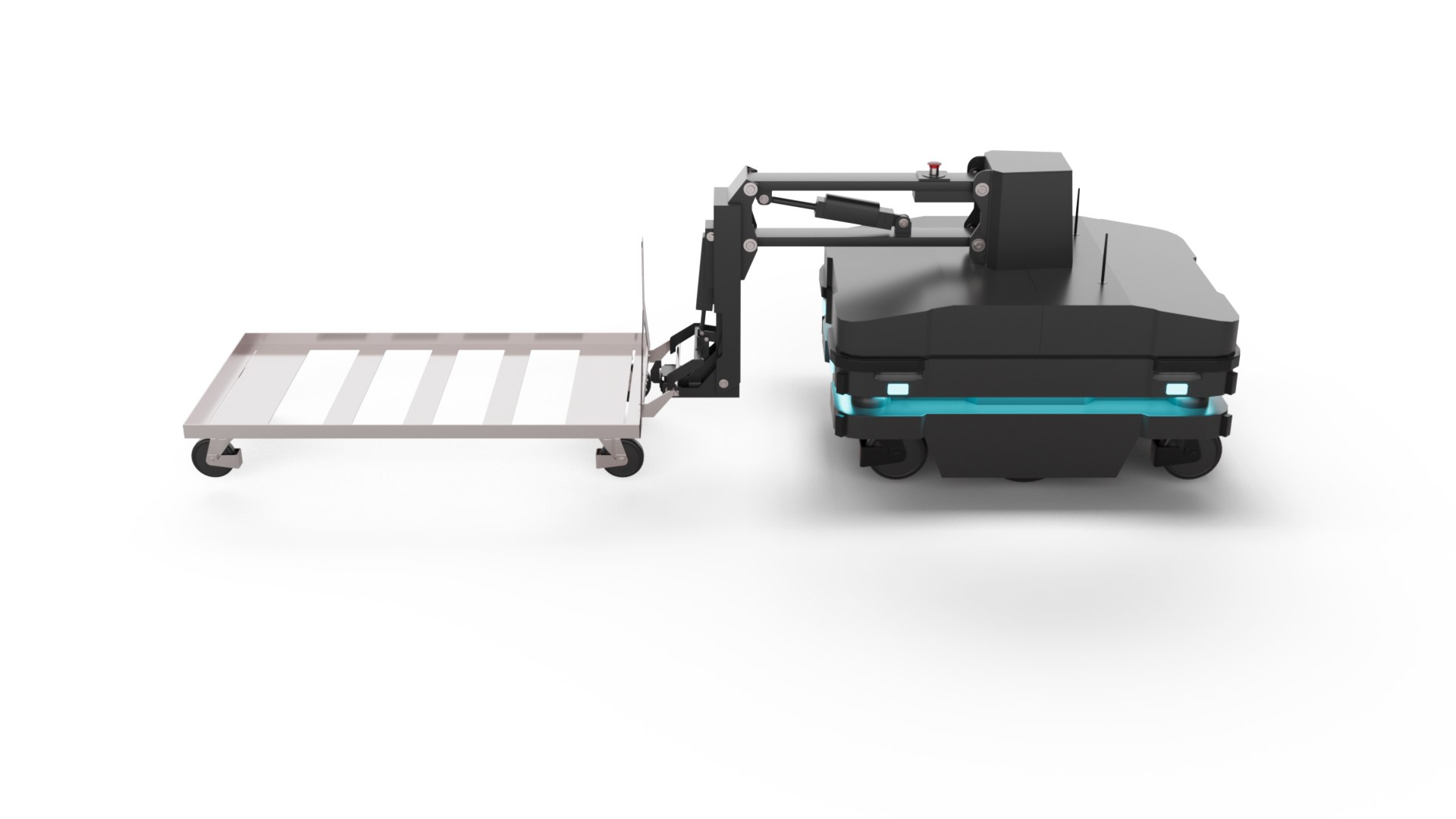 AMR AGV Cobot Small Arm Hook Cart 3D Model - TurboSquid 2325767