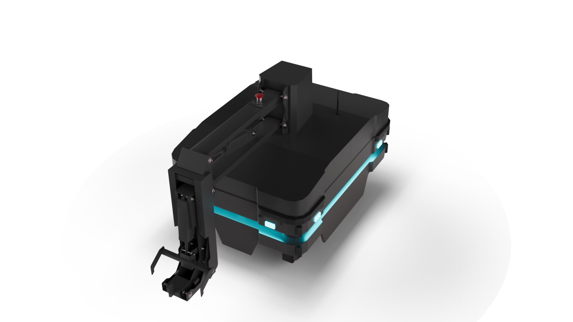 AMR AGV Cobot Small Arm Hook Cart 3D Model - TurboSquid 2325767