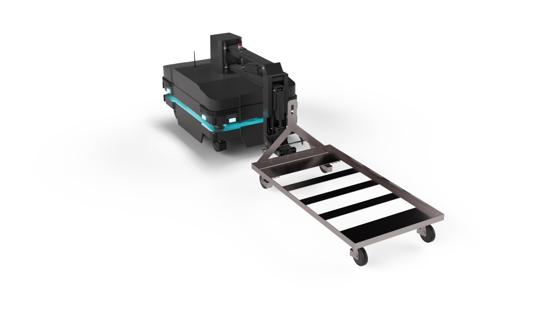 AMR AGV Cobot Small Arm Hook Cart 3D Model - TurboSquid 2325767