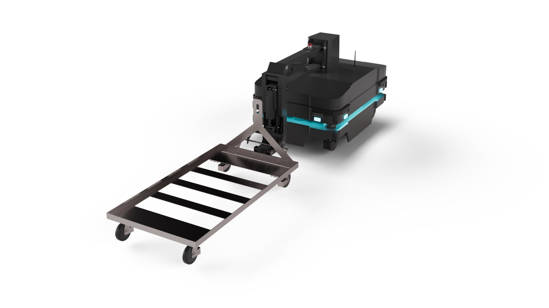 AMR AGV Cobot Small Arm Hook Cart 3D Model - TurboSquid 2325767