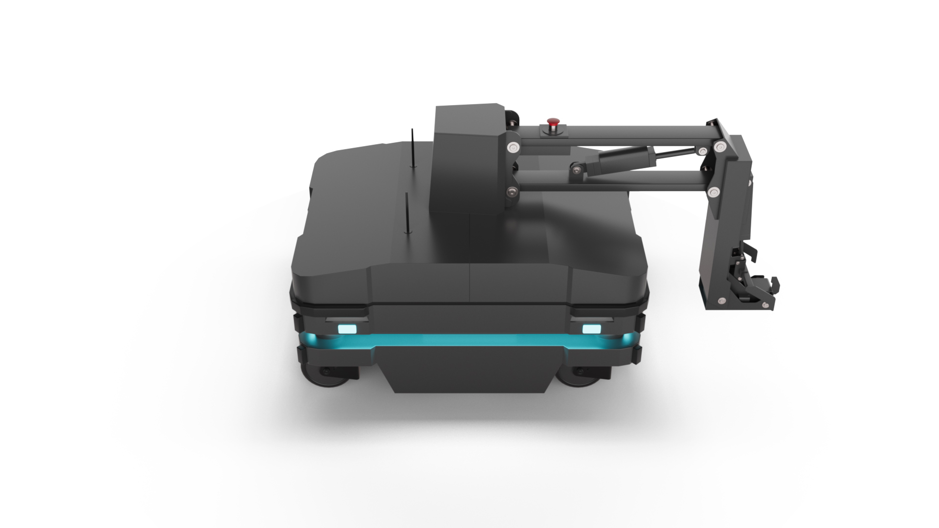 AMR AGV Cobot Small Arm Hook Cart 3D Model - TurboSquid 2325767