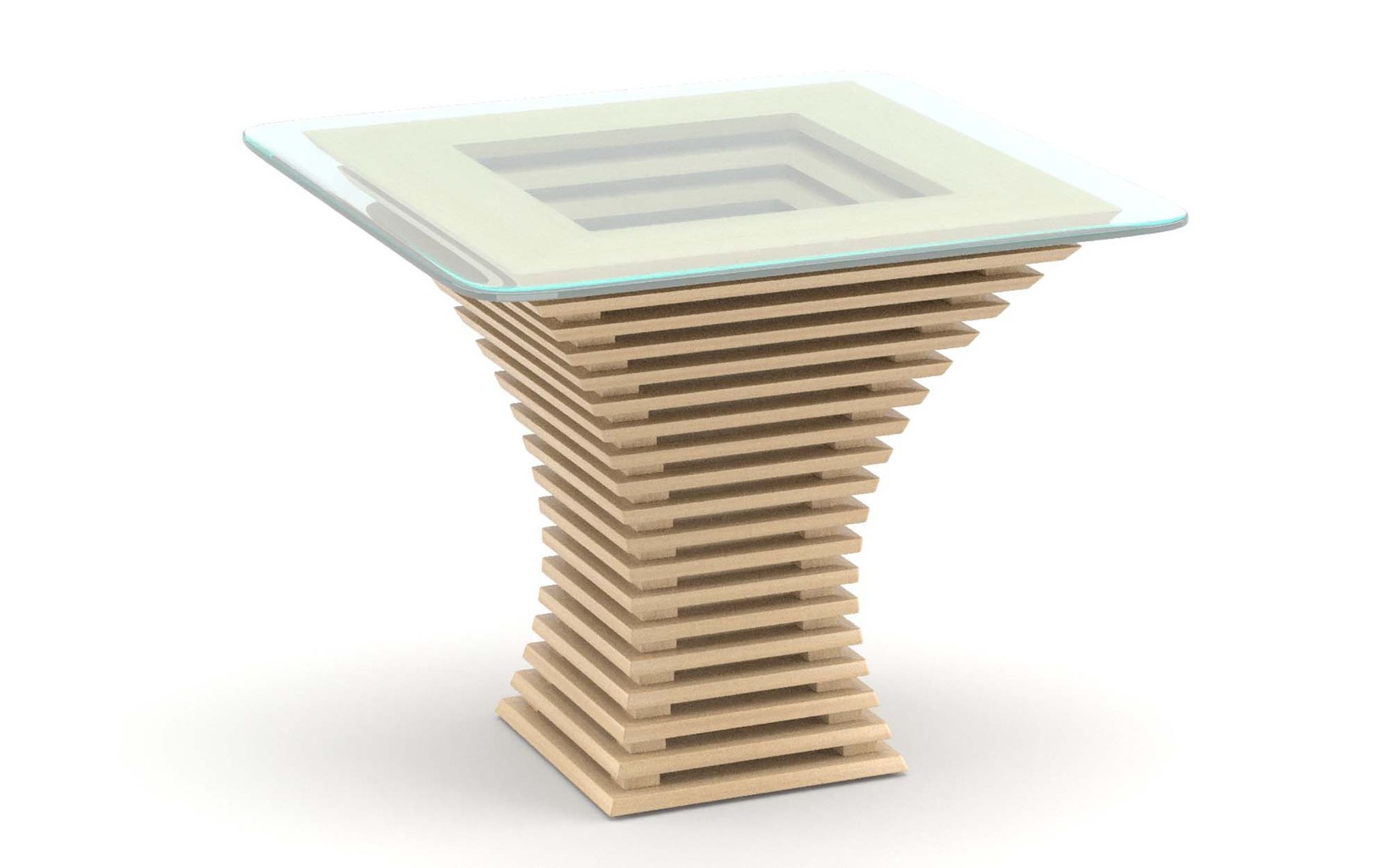 Wooden Table Parametric 3D - TurboSquid 1663272