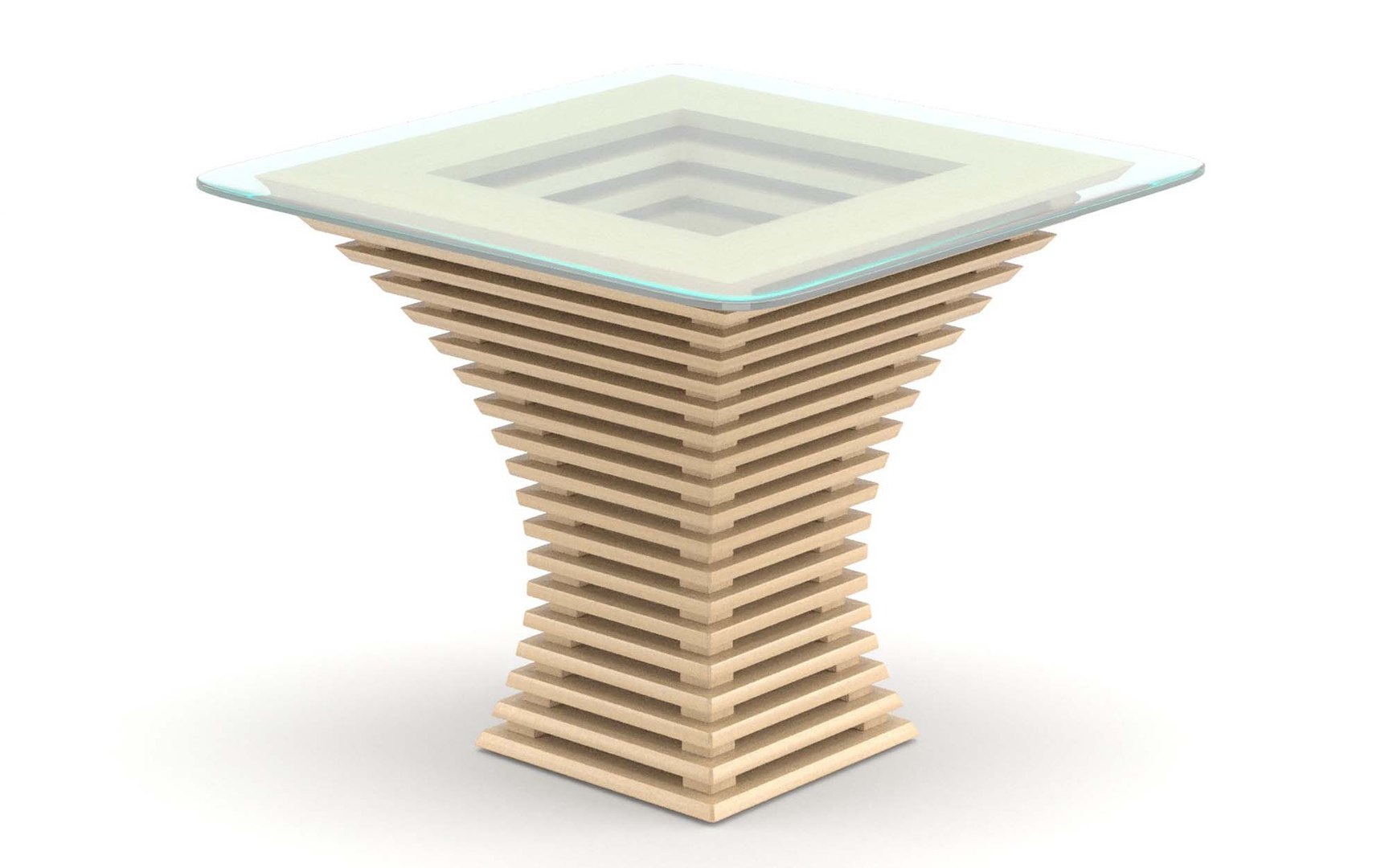 Wooden Table Parametric 3D - TurboSquid 1663272