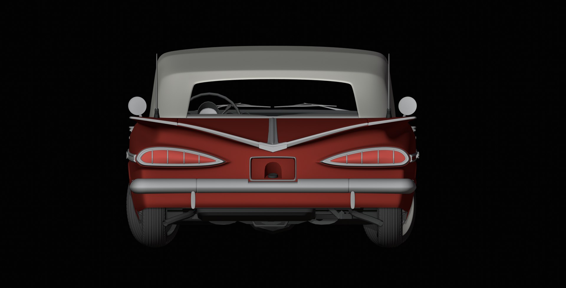 Chevrolet Impala 1959 3d Model