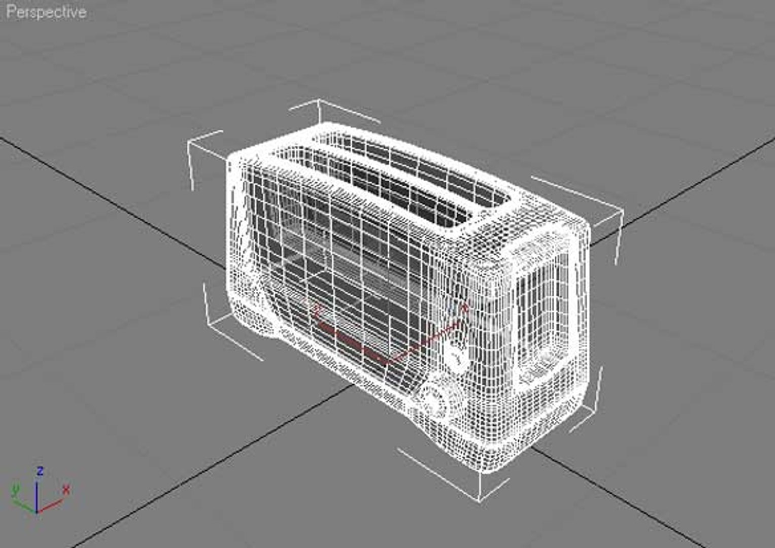 3d toaster model