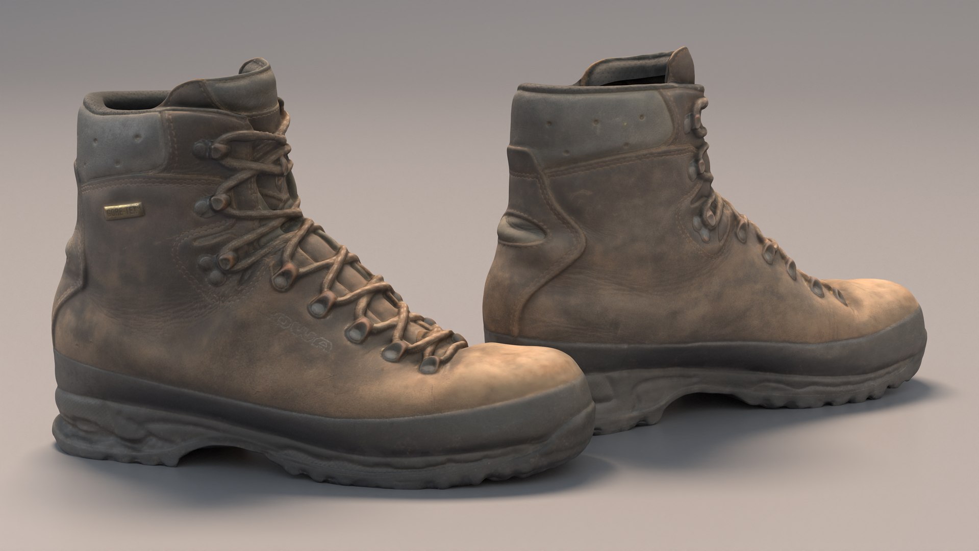 Boots Used Scan 3D - TurboSquid 1574180