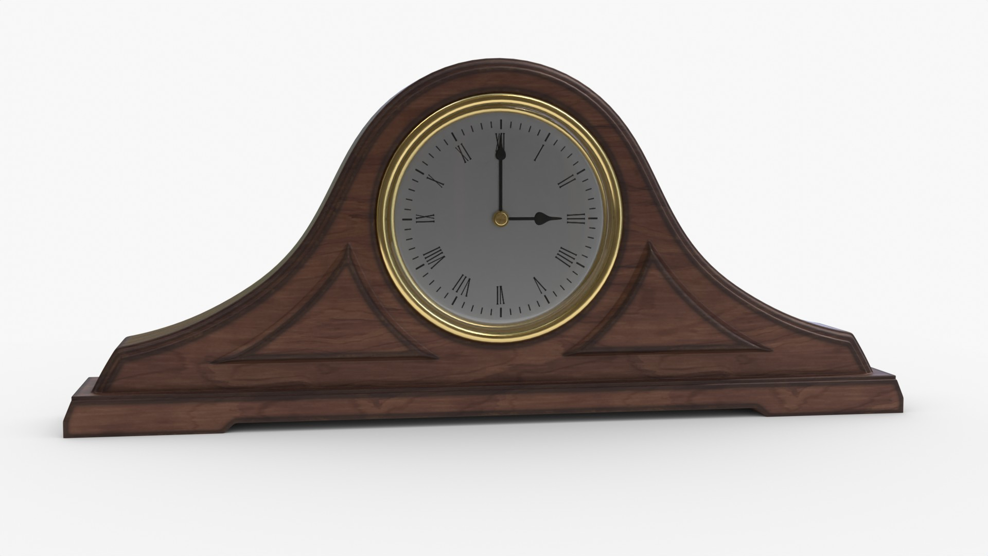 3D Model Mantle Clock - TurboSquid 1994557