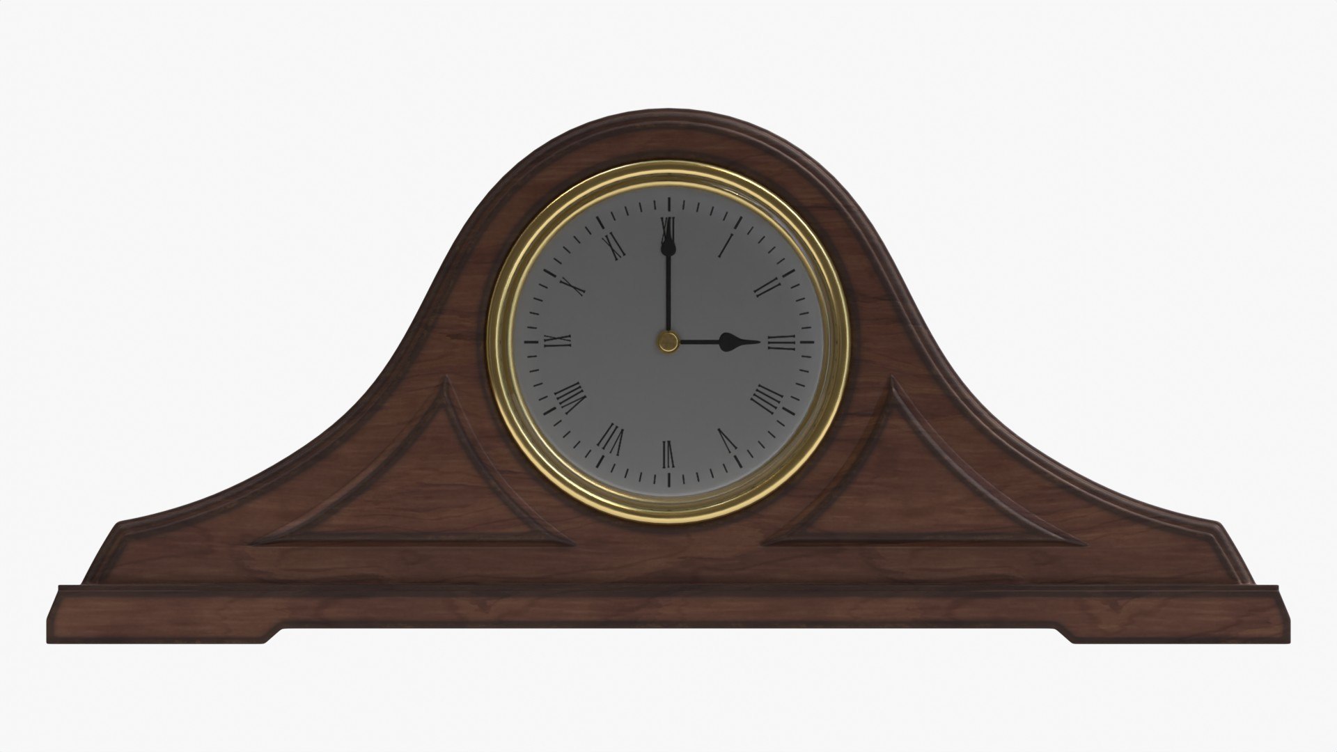 3D Model Mantle Clock - TurboSquid 1994557