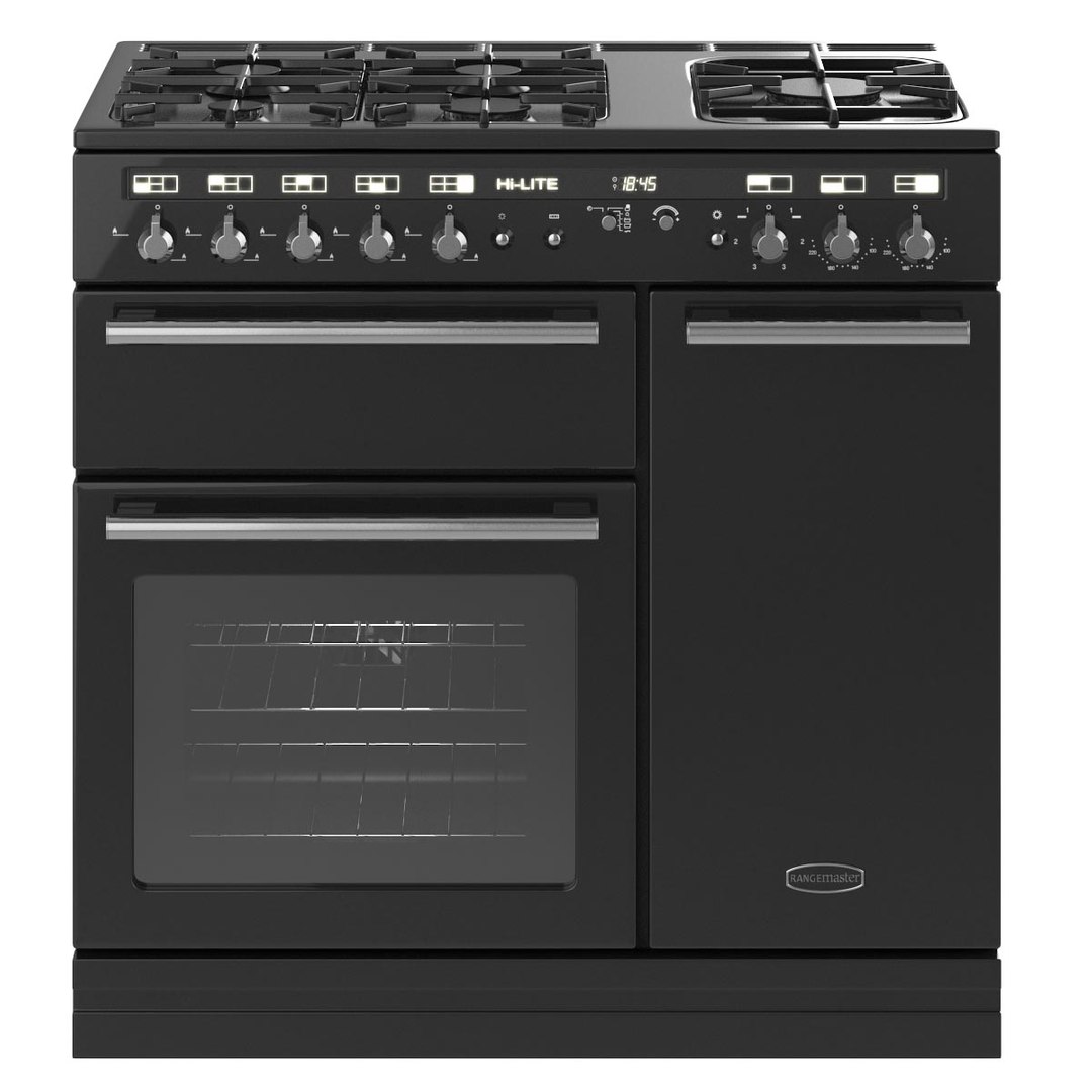 Rangemaster Hi-lite Range Cooker 3d Model
